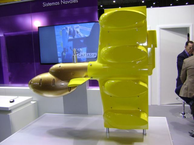 Thales España ofrece el sonar CAPTAS 4 para las fragatas de la Armada española-noticia defensa ...